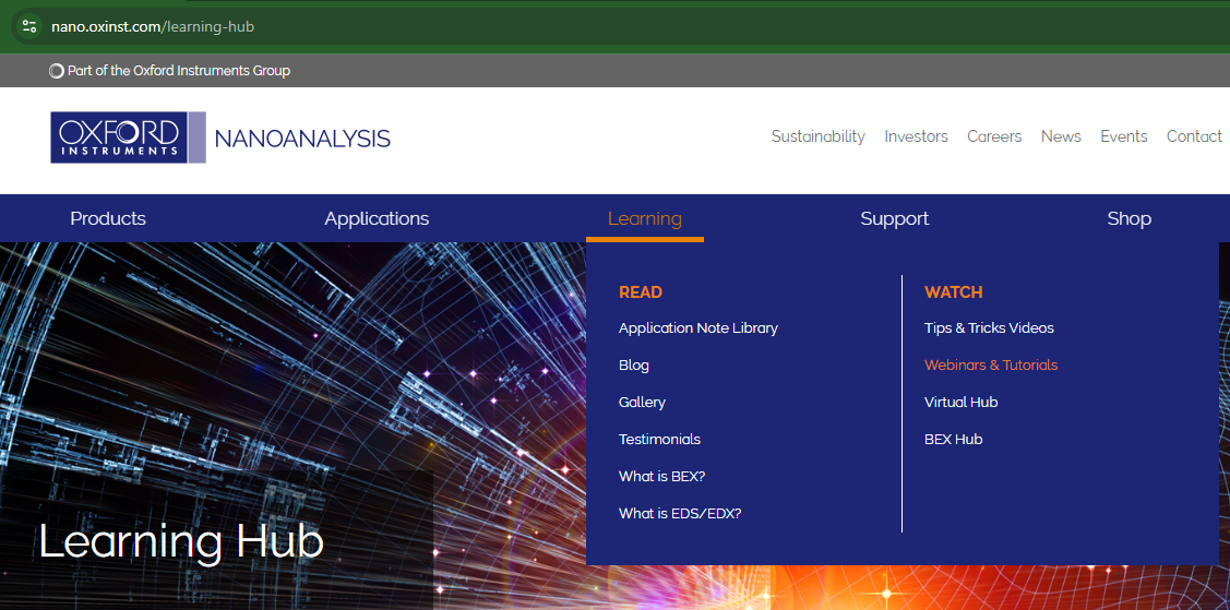 What's the best way to access help and in what format? - Oxford Instruments